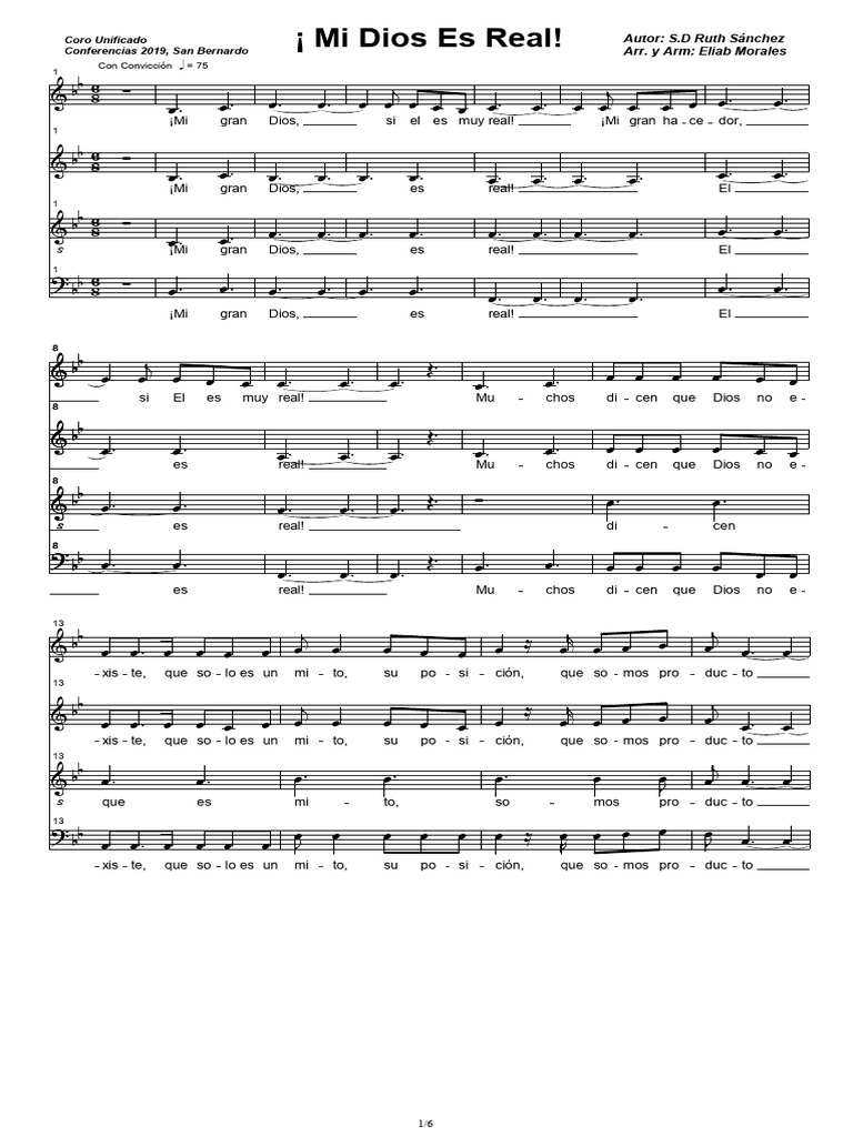 ¡ MI DIOS ES REAL! - PDF Todos | PDF