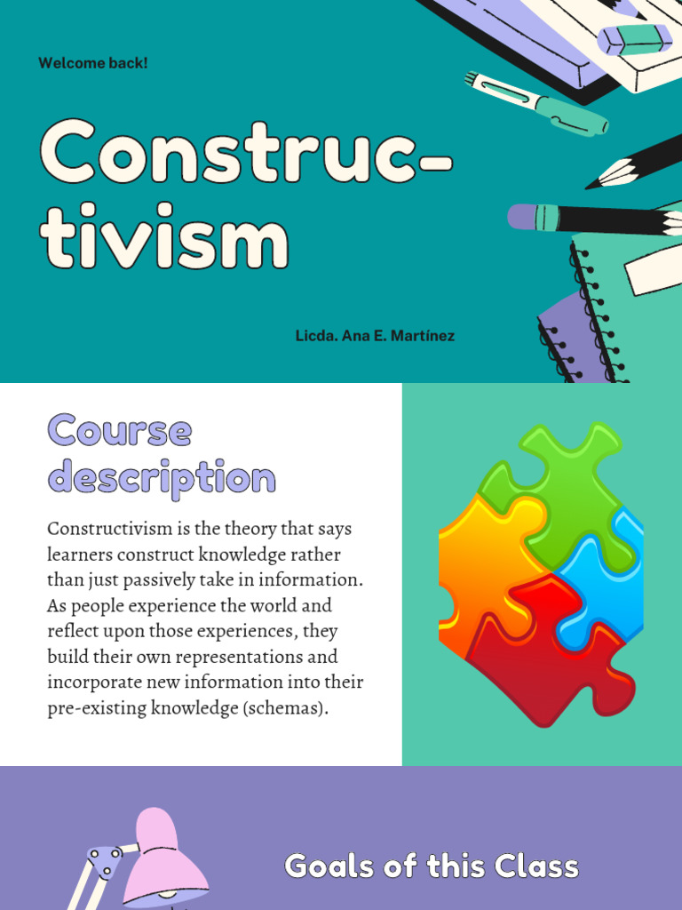 Constructivism Day 1 | PDF | Constructivism (Philosophy Of Education) | Education Theory