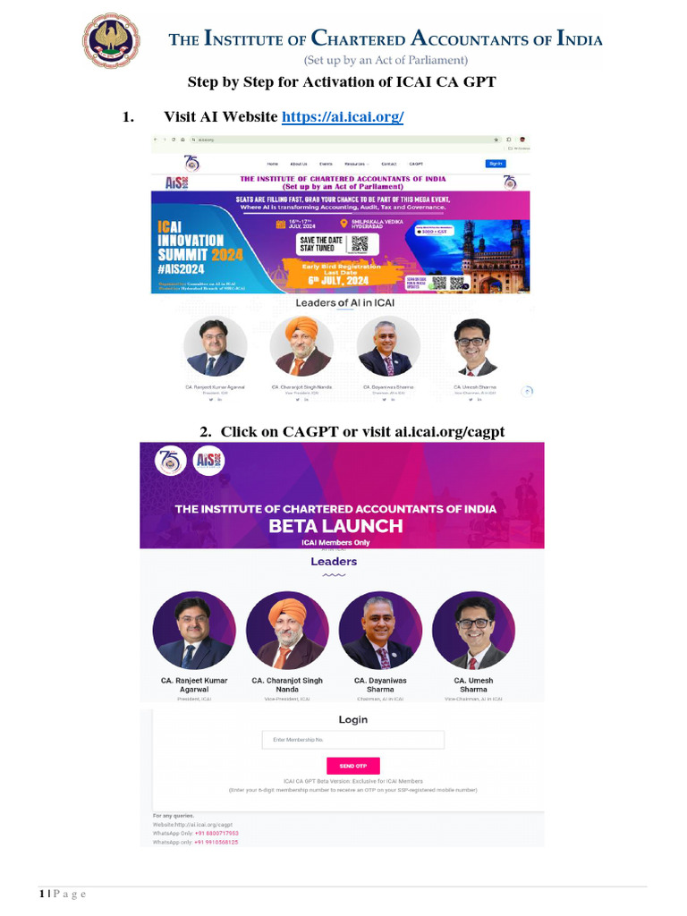 ICAI CA GPT Manual | PDF | Information Technology | Software