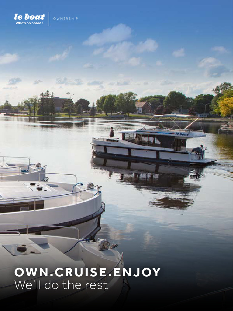 Le Boat - Ownership Brochure 2022 - English 0 | PDF | Economies