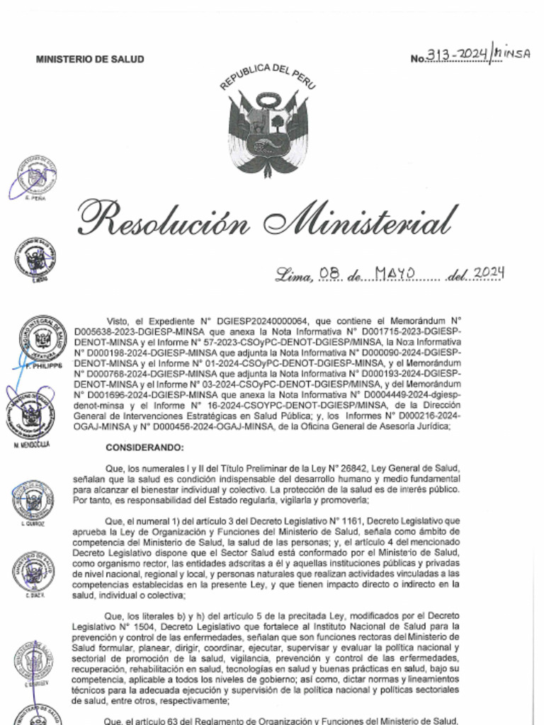 RM 313 2024 Minsa | PDF