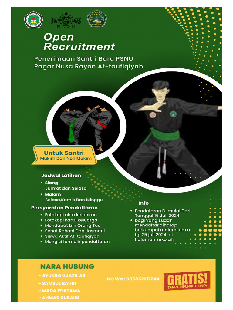 Pamflet Pendaftaran Psnu | PDF