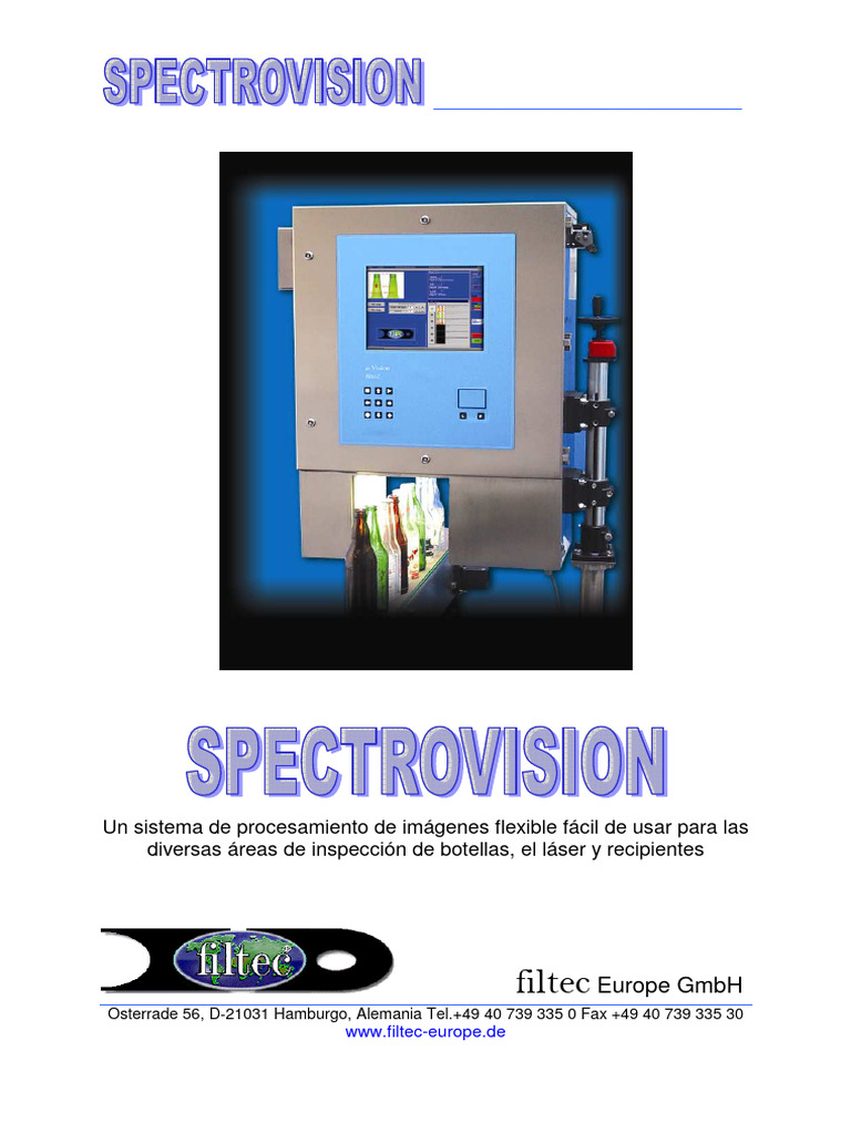 Spectro MANUAL Espanol | PDF | Red de computadoras | Cámara
