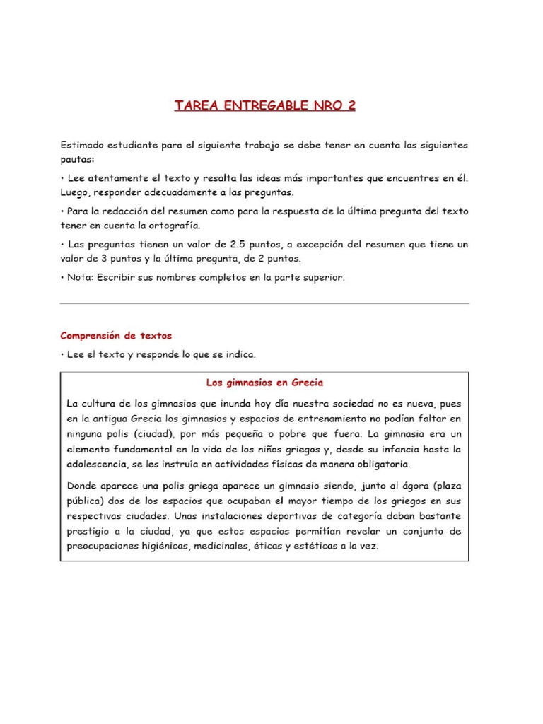 Entregable N°2 Lenguaje | PDF