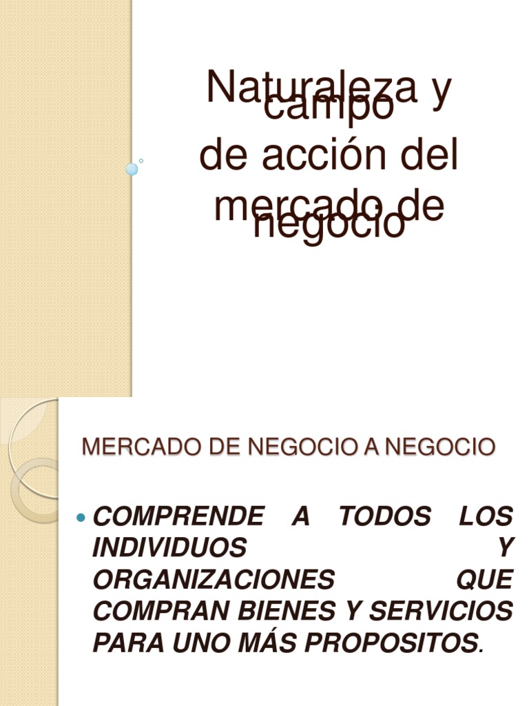 Poder de Compra de Los Negocios | PDF | Mercado (economía) | Toma de ...