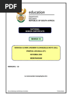 Grade 11 Physical Science Paper 1 | PDF