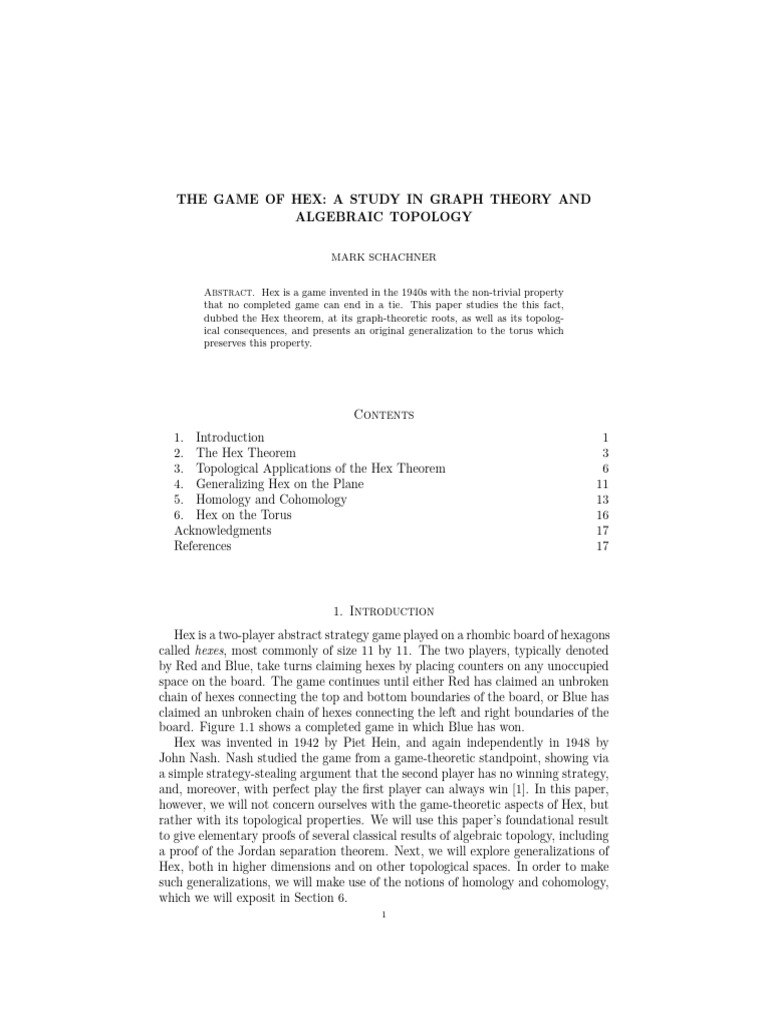 Schachner | PDF | Mathematical Relations | Combinatorics