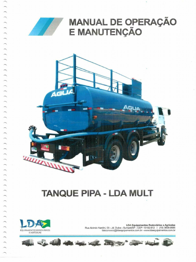 Manual CAMINHÃO PIPA | PDF