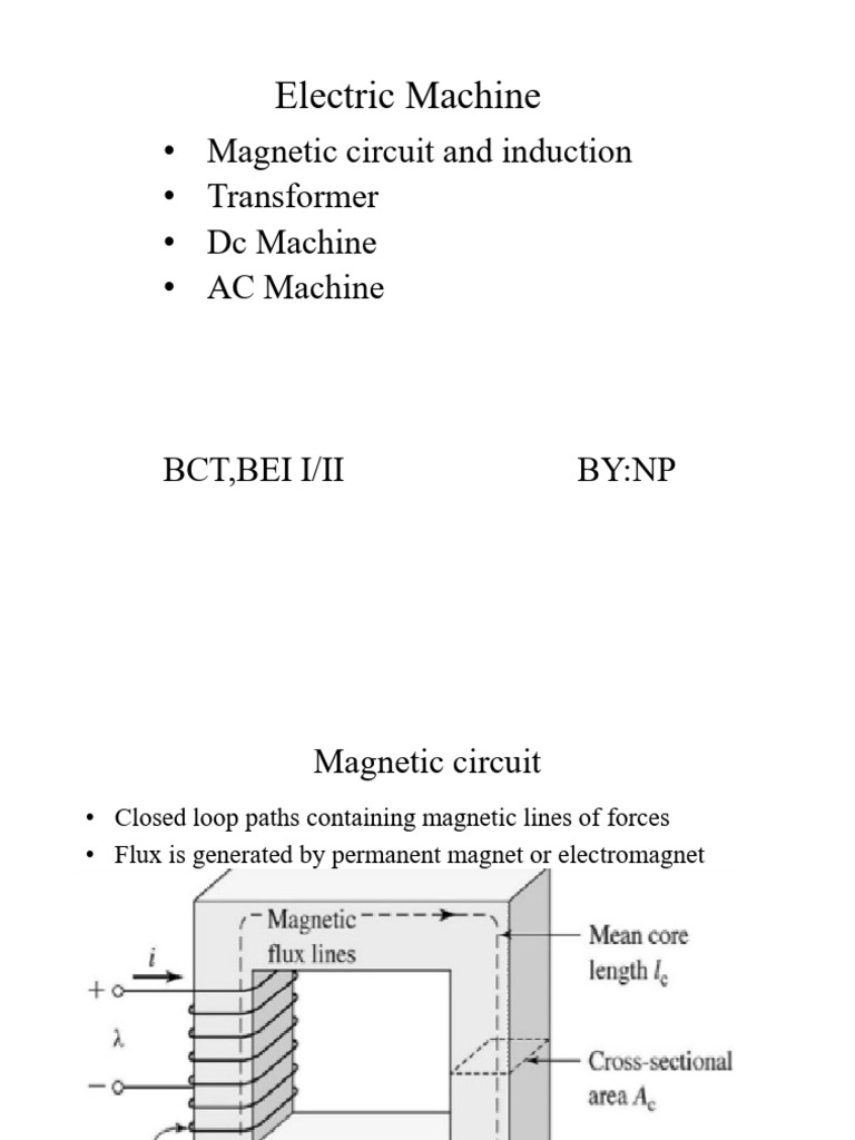 BCT, BEI Magnetic Circuit | PDF | Science & Mathematics