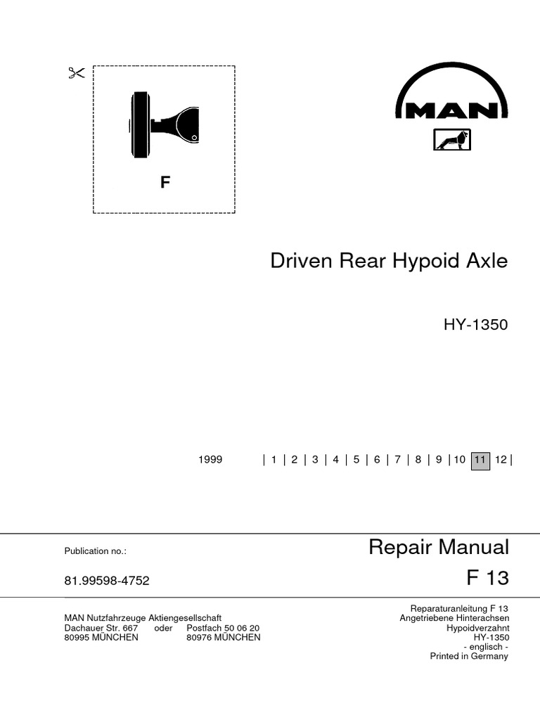 HY1350 | PDF | Axle | Anti Lock Braking System