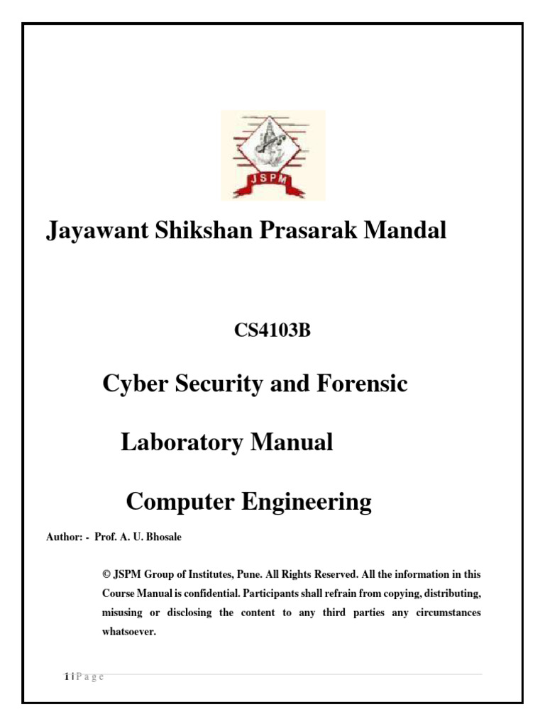 CSFLab Manual - Final | PDF | Transmission Control Protocol | Port (Computer Networking)