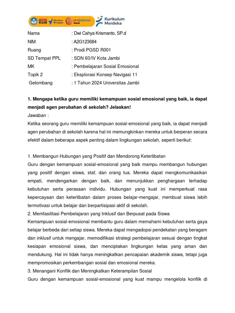 Topik 2 Eksplorasi Konsep N11 Dwi Cahya | PDF