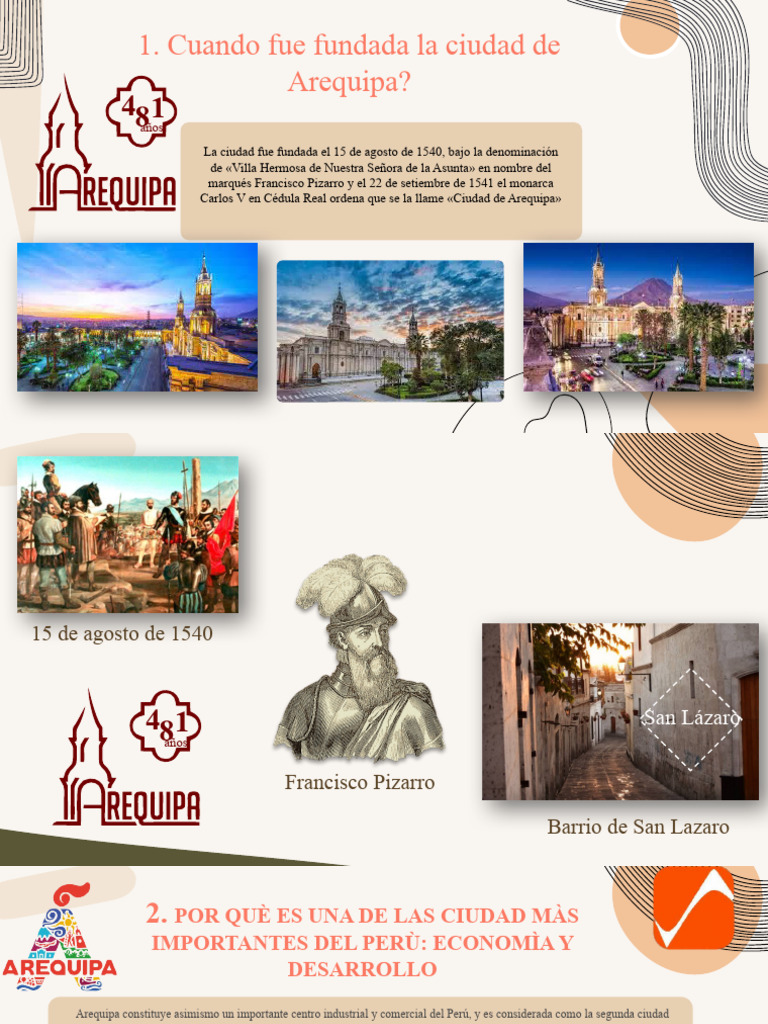 Informacion de Arequipa | PDF