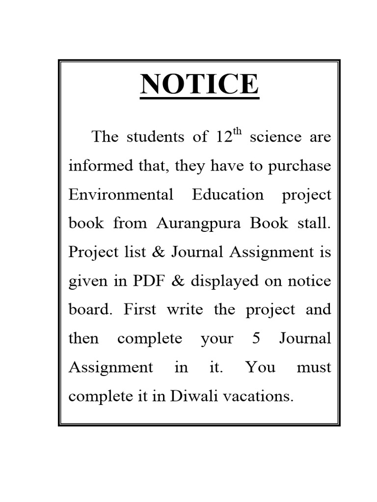 Environmental Education Project Guidelines | PDF | Waste | Sustainability