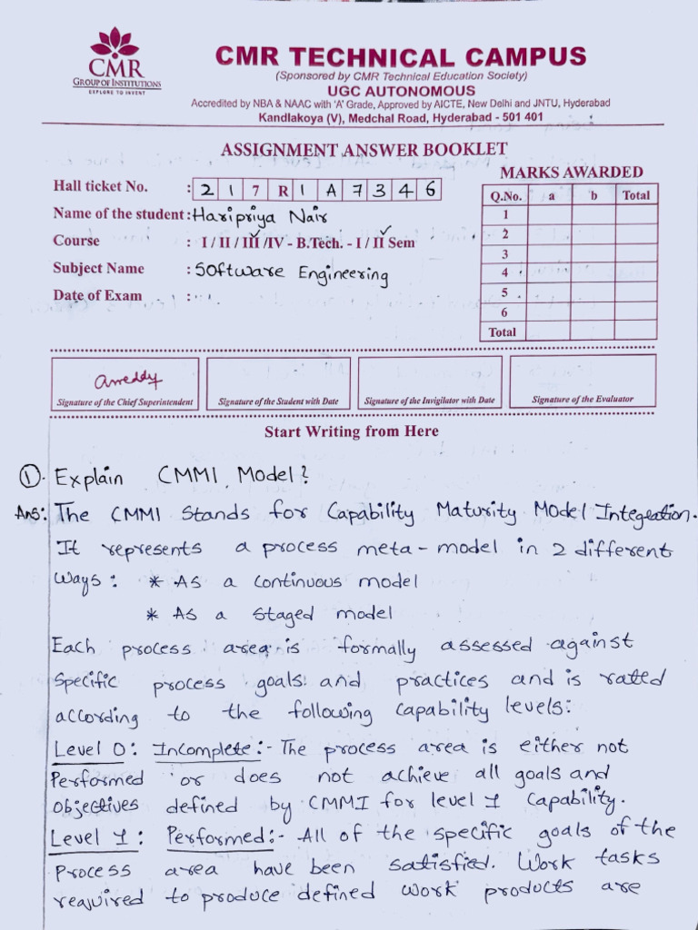 SE Assignment - 1 | PDF