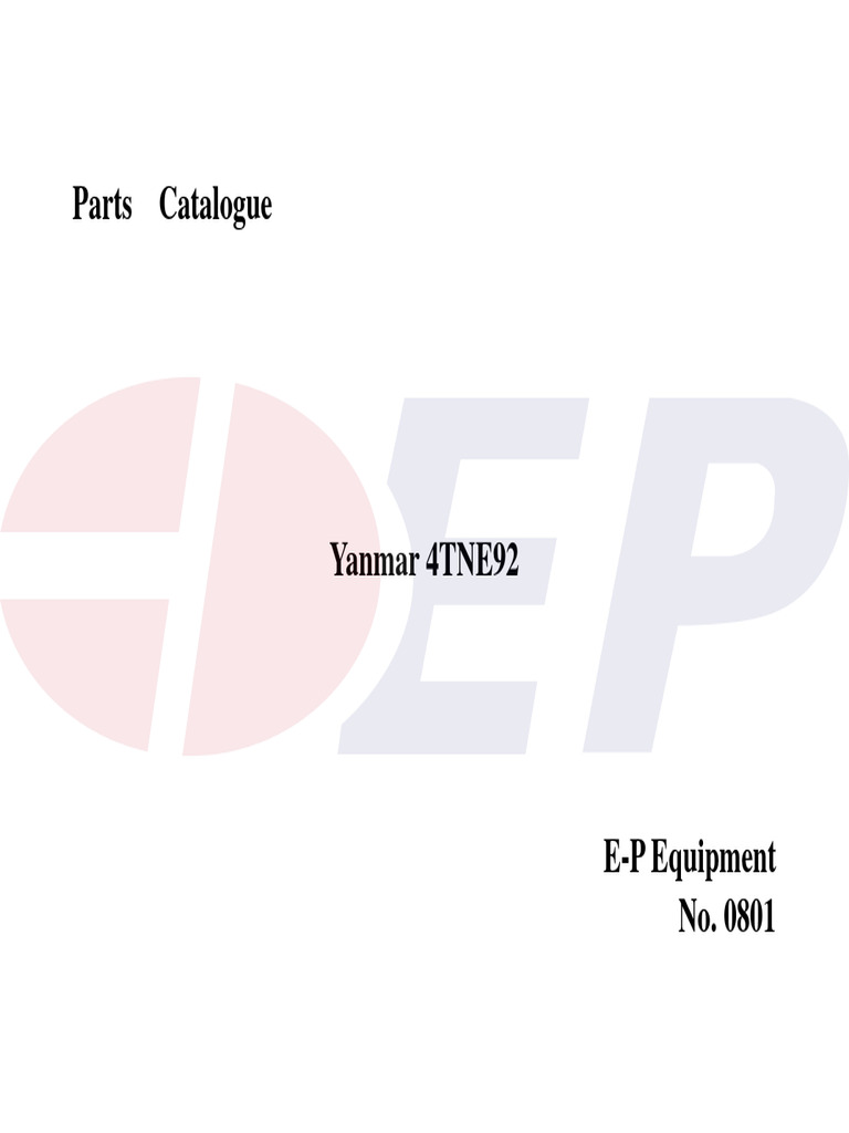 Parts Catalogue | PDF | Engines | Propulsion
