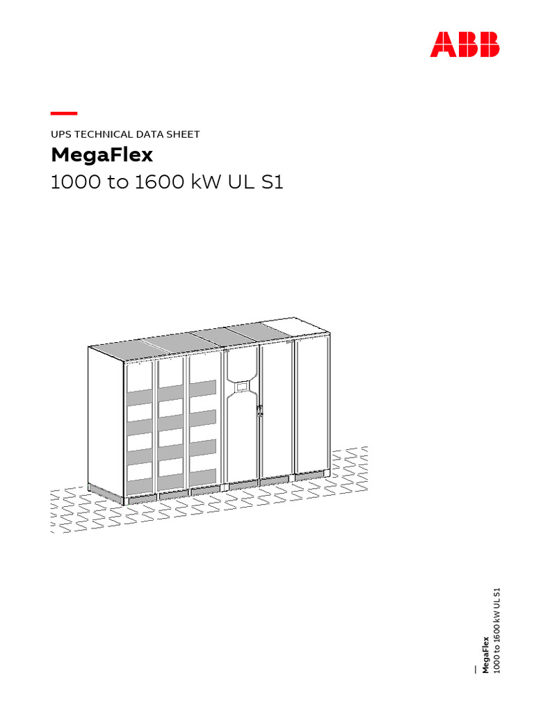 MegaFlex 480V UL 1.0-1.6MW Technical Data Sheet | PDF | Rectifier ...