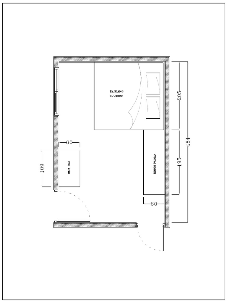 Layout Bedroom | PDF