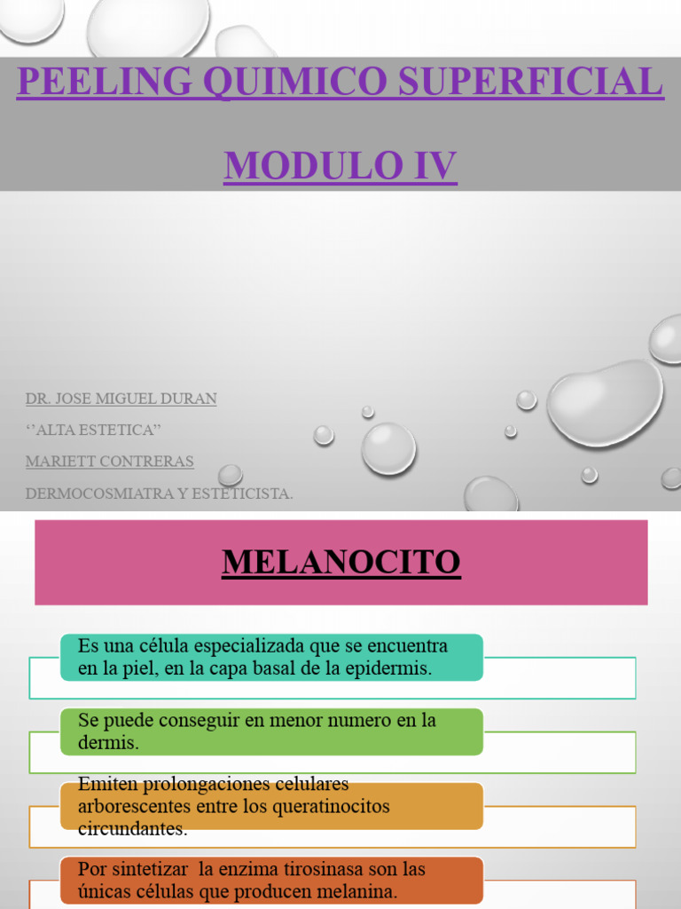 Peeling Quimico Superficial 2 | PDF | Epidermis | Piel