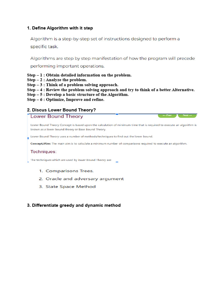 Aoa PVQ | PDF | Computational Complexity Theory | Mathematical Concepts