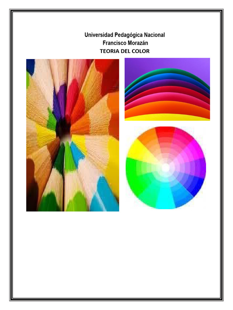 Teoría del Color y sus Clasificaciones | PDF | Color | Amarillo