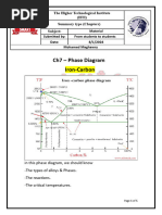 Fe-Fe3C Phase Diagram Overview | PDF | Steel | Metallurgy