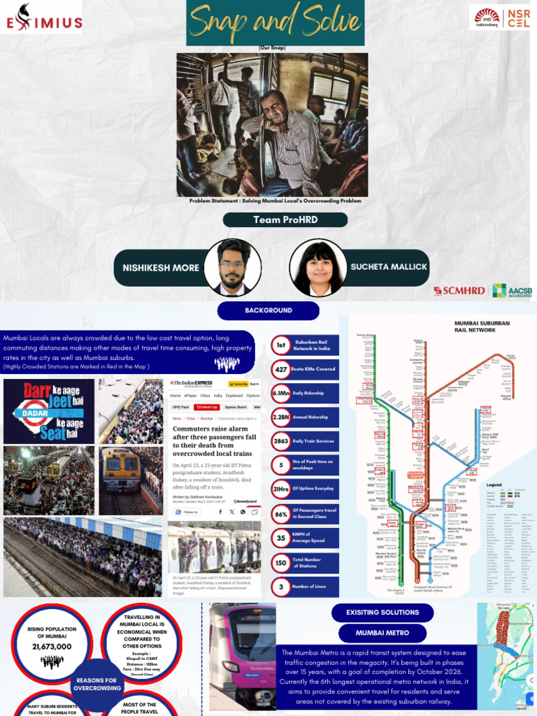 IIMB SnapandSolve ProHRD | PDF | Rapid Transit | Public Transport