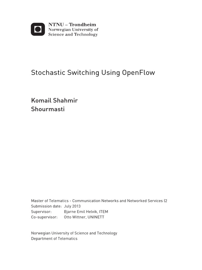 Fulltext01 | PDF | Computer Network | I Pv6