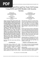 Automatic Car Parking Toll Gate Project | PDF