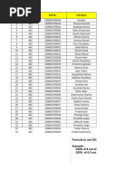 CGPA Conversion | PDF