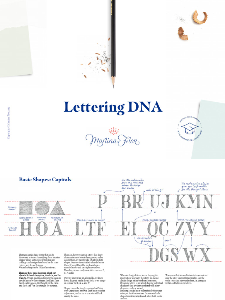 Lettering Dna 2023 | PDF | Writing