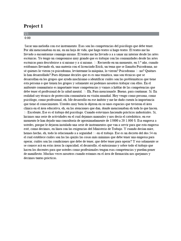 Protocolo para Eventos | PDF | Psicólogo