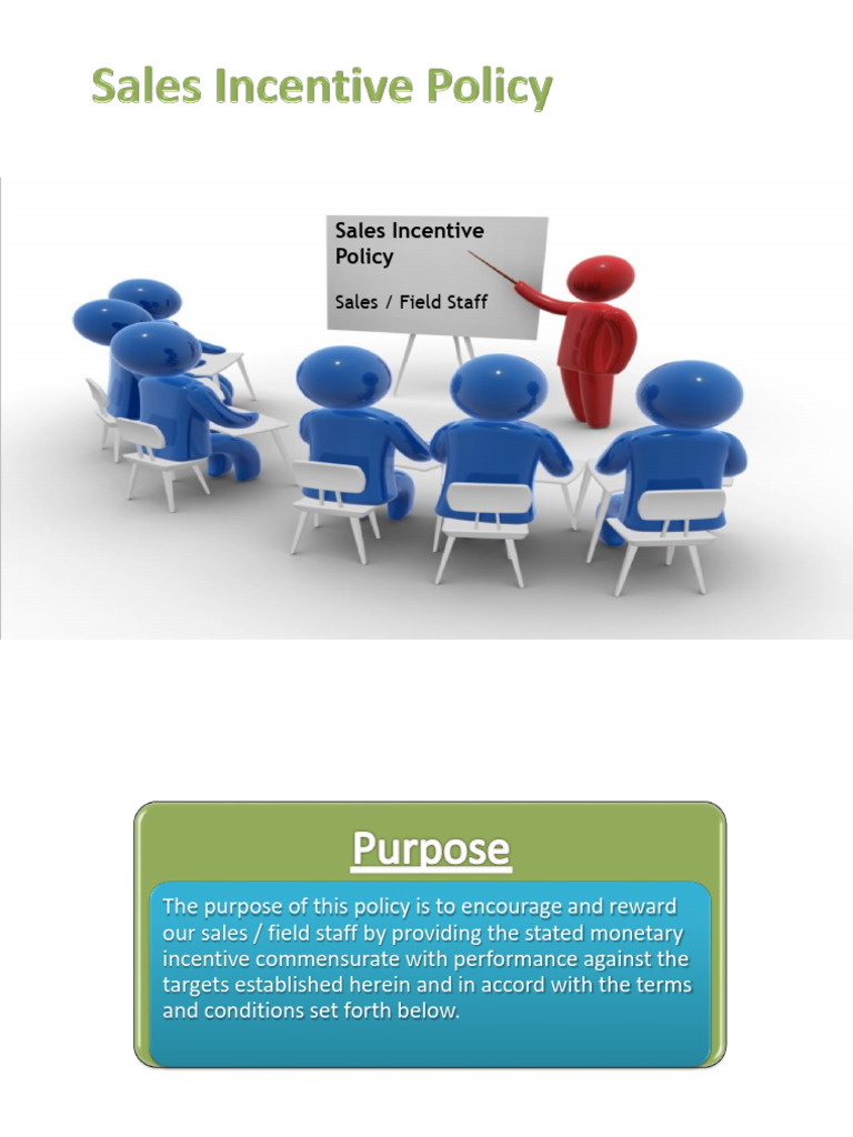 Sales Incentives Strategy | PDF | Incentive | Personal Development