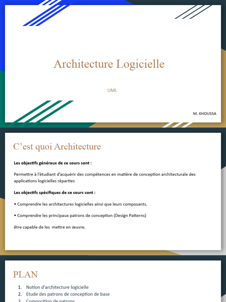 Architecture Logiciel | PDF | Architecture de logiciel | Patron de conception