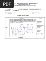 Caed PDF Notes I Sem | PDF | Pencil | Circle