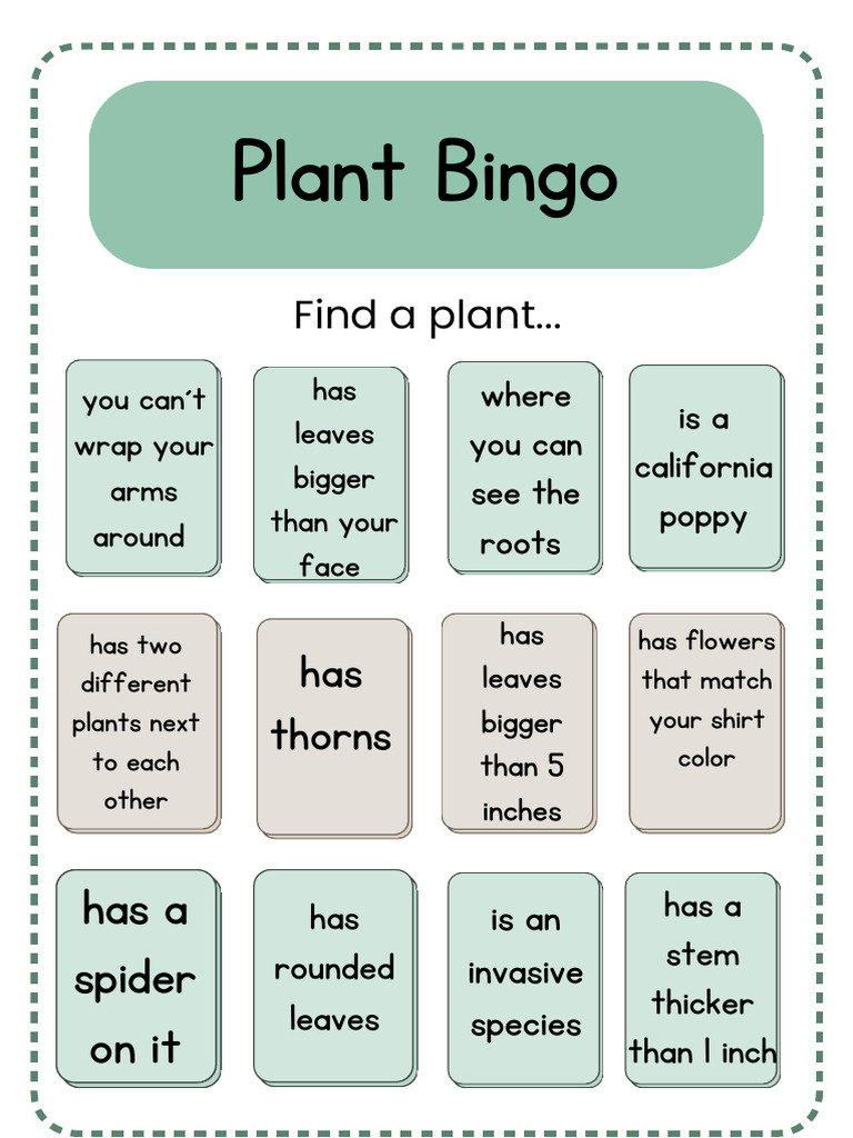 Pink and Yellow Cute Bingo Card-2 | PDF