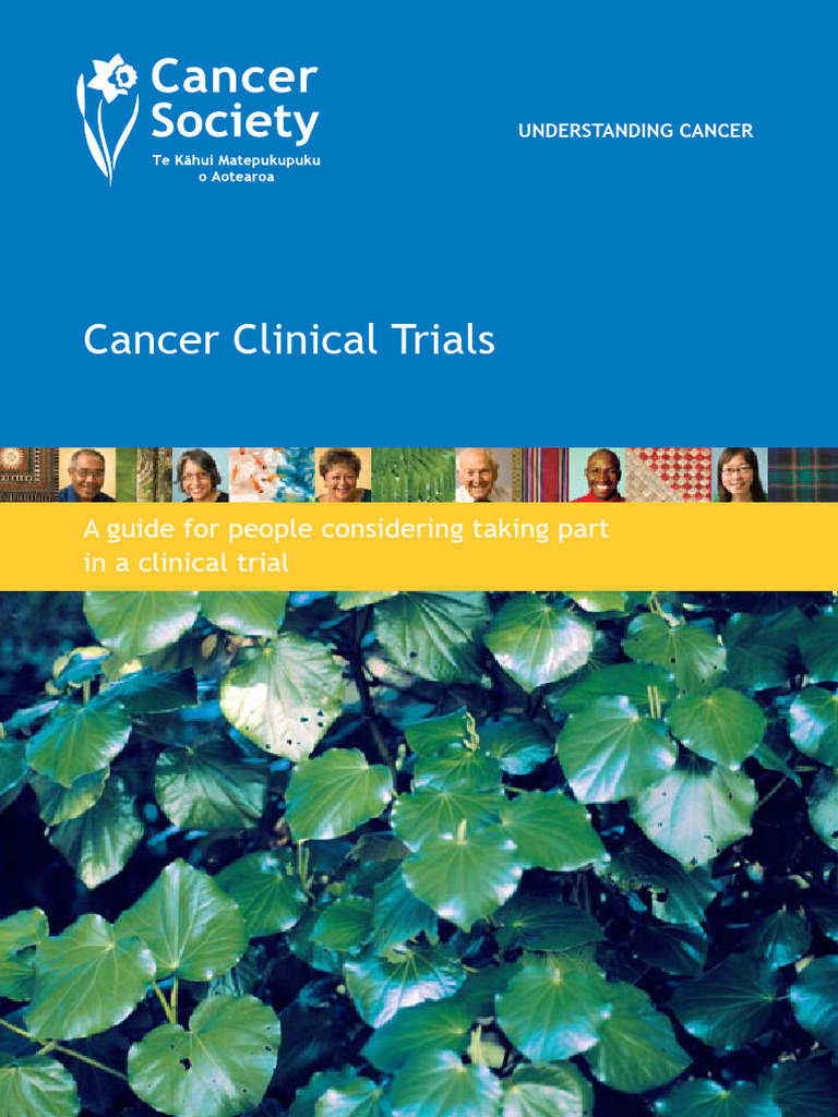 Booklet Cancer Clinical Trials | PDF | Clinical Trial | Informed Consent