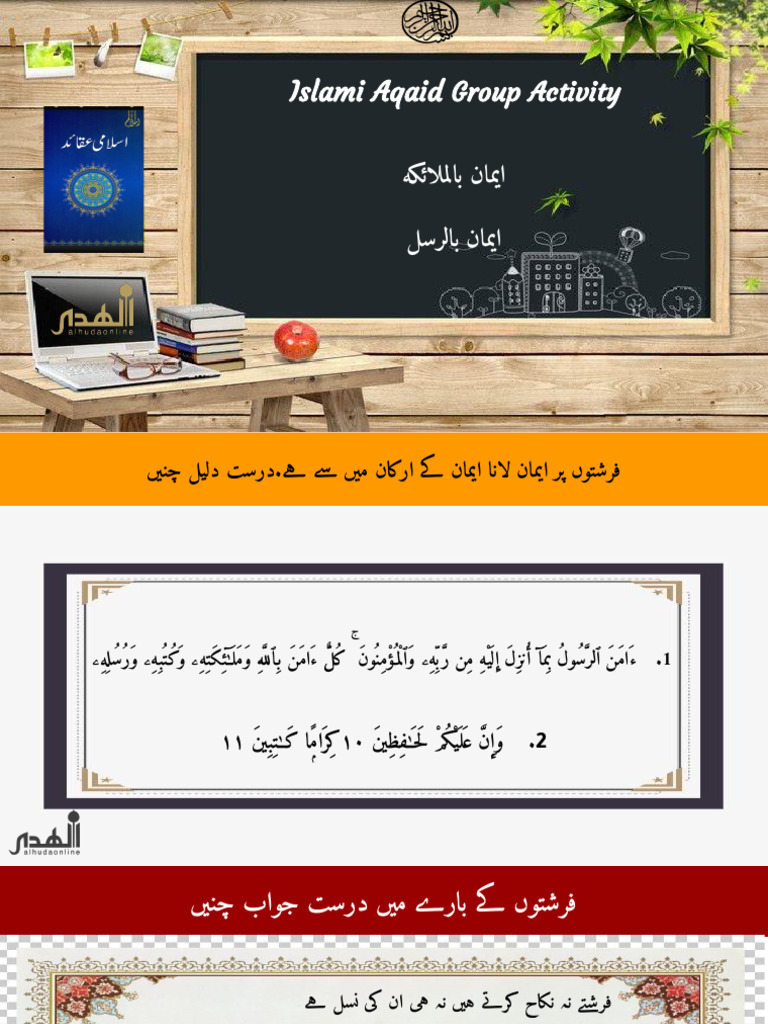 Student Copy of Islami Aqaid Group Activity | PDF