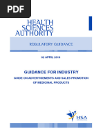 FDA Sales Promotion Permit Guidelines | PDF | Food And Drug ...