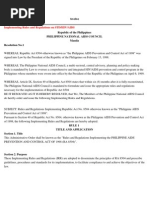 HIV Law (RA 8504) | PDF | Hiv/Aids