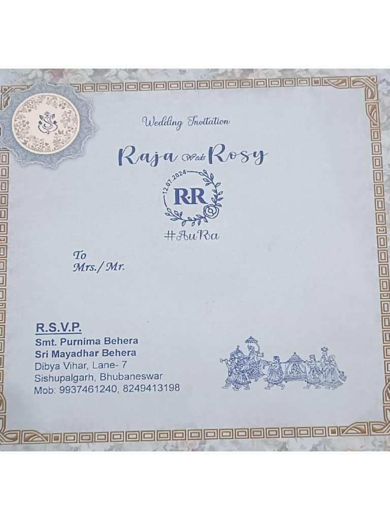 Raja Weds Rosy | PDF