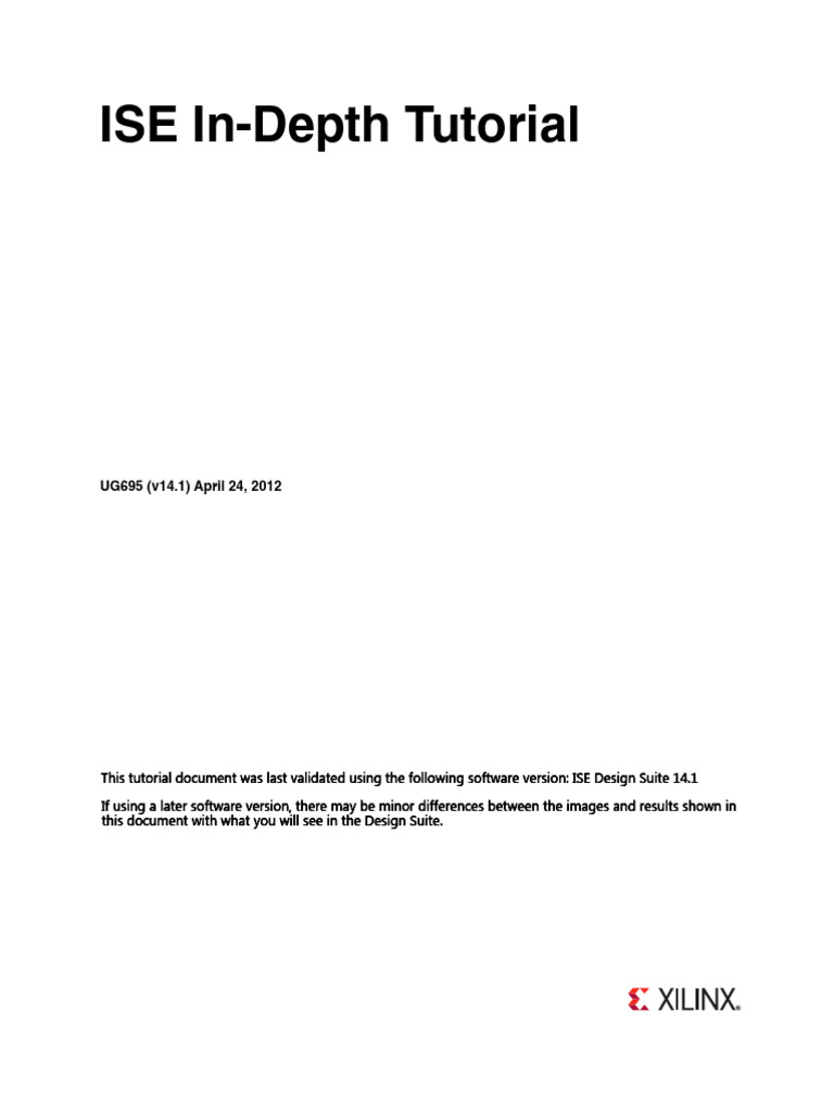 Ise Tutorial Ug695 | PDF | Hardware Description Language | Computer File