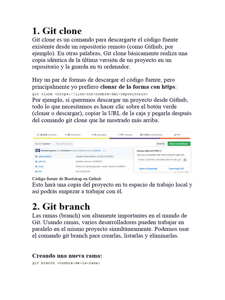 Guia GIT | PDF | Ciencias de la Computación | Software del sistema