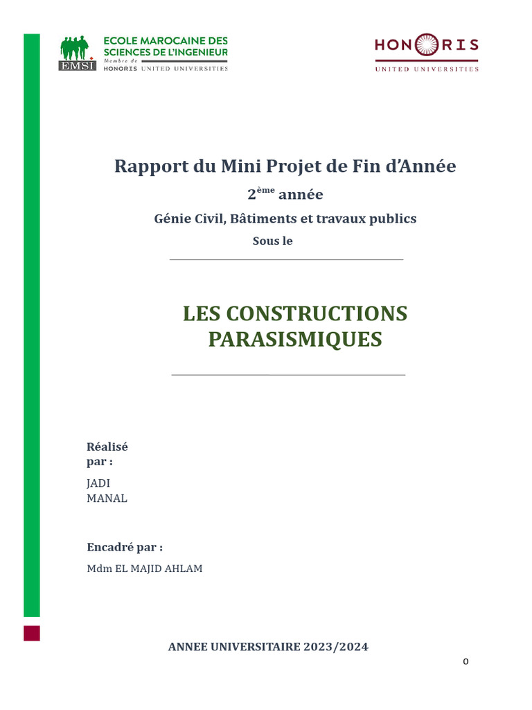 Construction Parasismique : Sécurité et Techniques | PDF | Tremblements ...