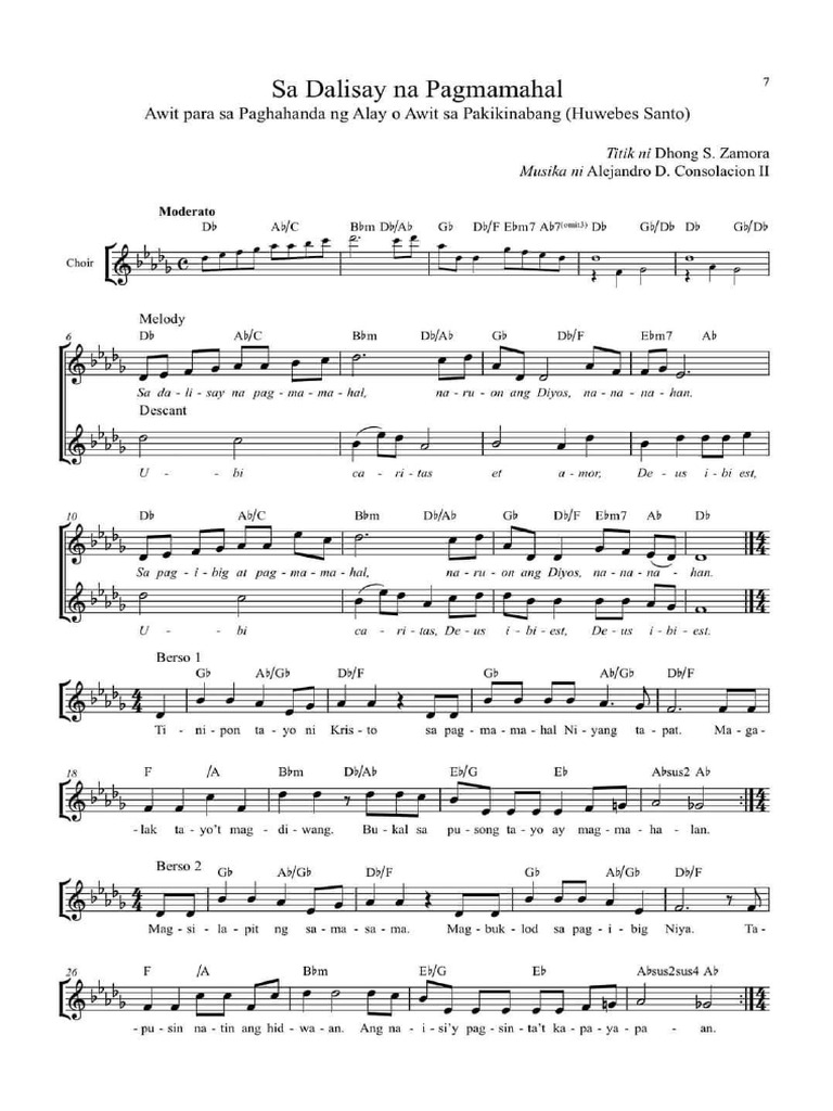 Sa Dalisay Na Pagmamahal | PDF