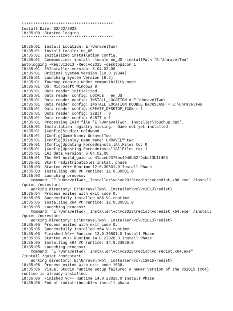 Install Log | PDF | Operating System Technology | Computing