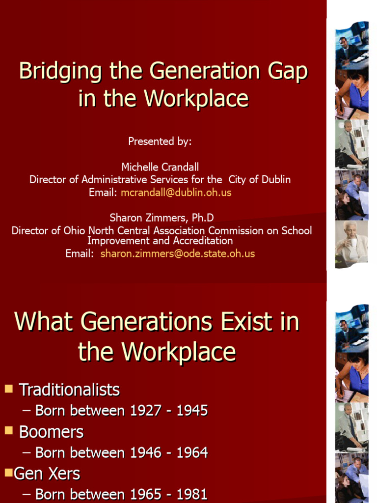 Bridging The Generation Gap | PDF | Millennials | Human Development