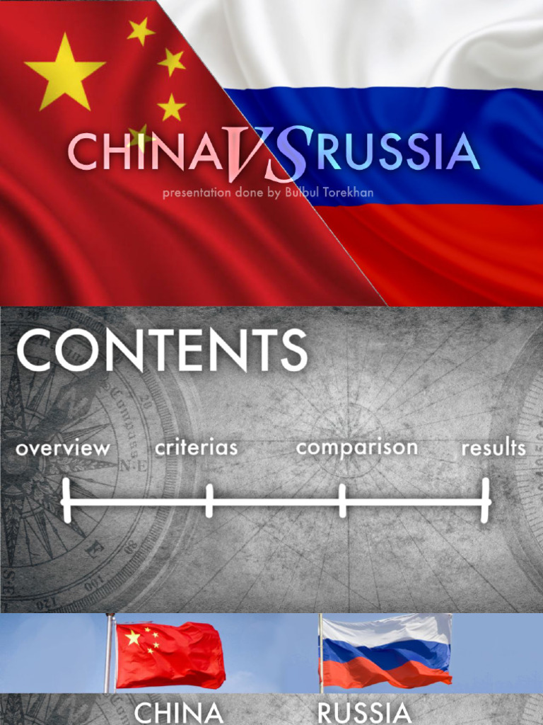 China Vs Russia | PDF