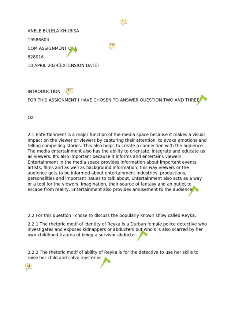 Anele Bulela Khubisa - 15466792 - 0 | PDF | Stereotypes | Psychological Concepts