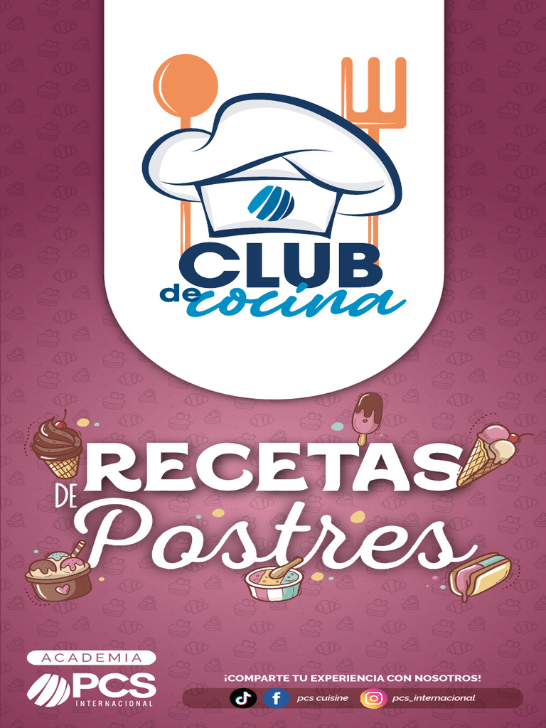 Recetas de Postres Deliciosos y Fáciles | PDF | Magdalena | Chocolate